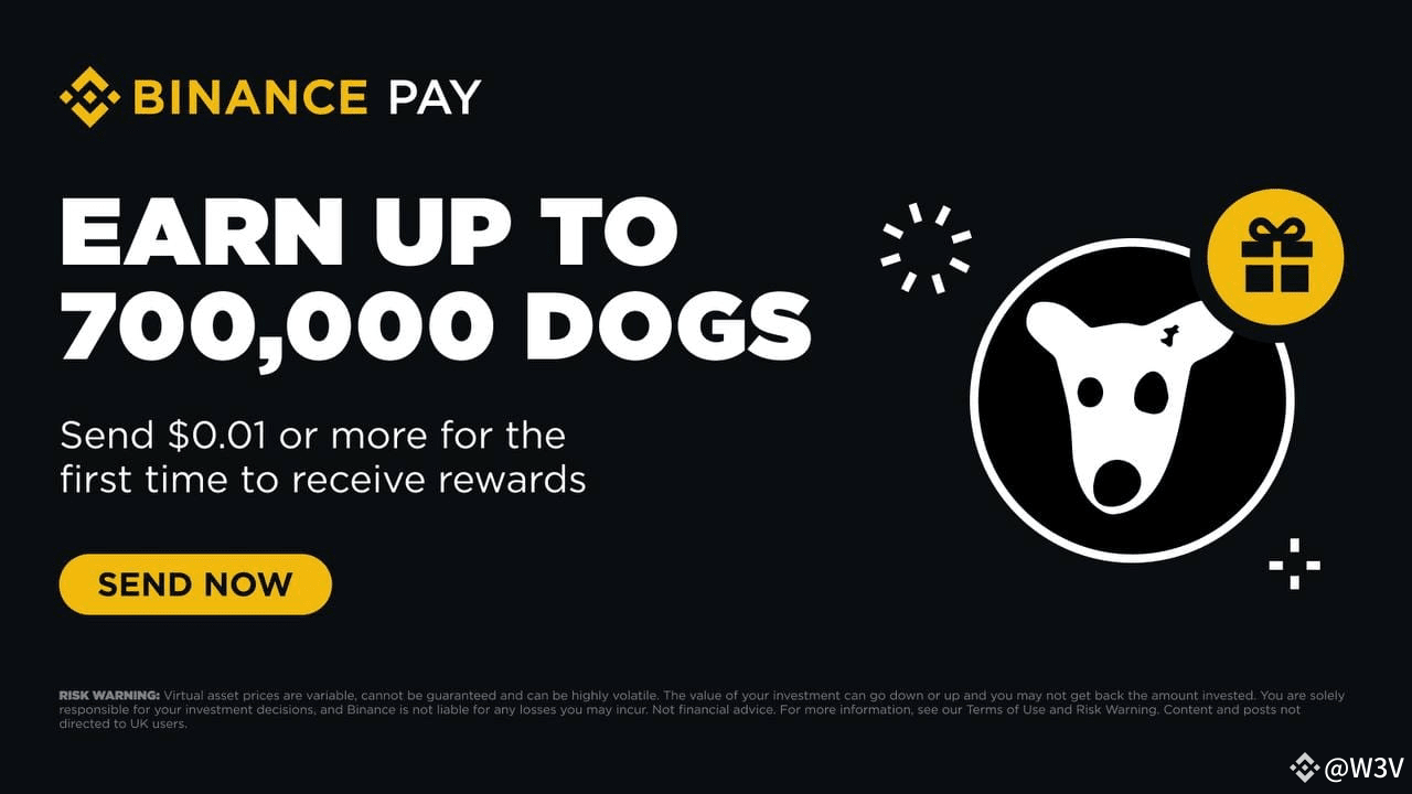$DOGS is now listed on Binance Pay | W3V on Binance Square