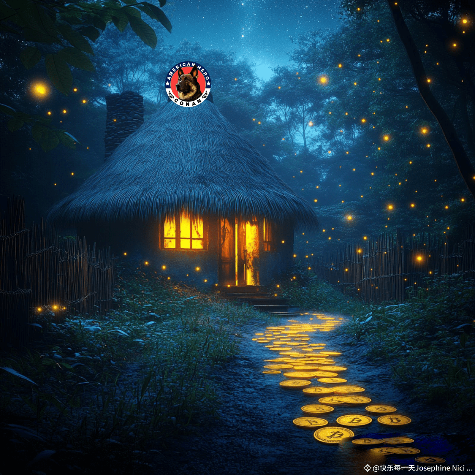 $DOGE Dogecoin and the coin circle are falling, and the | Conan一快乐每一天 ...