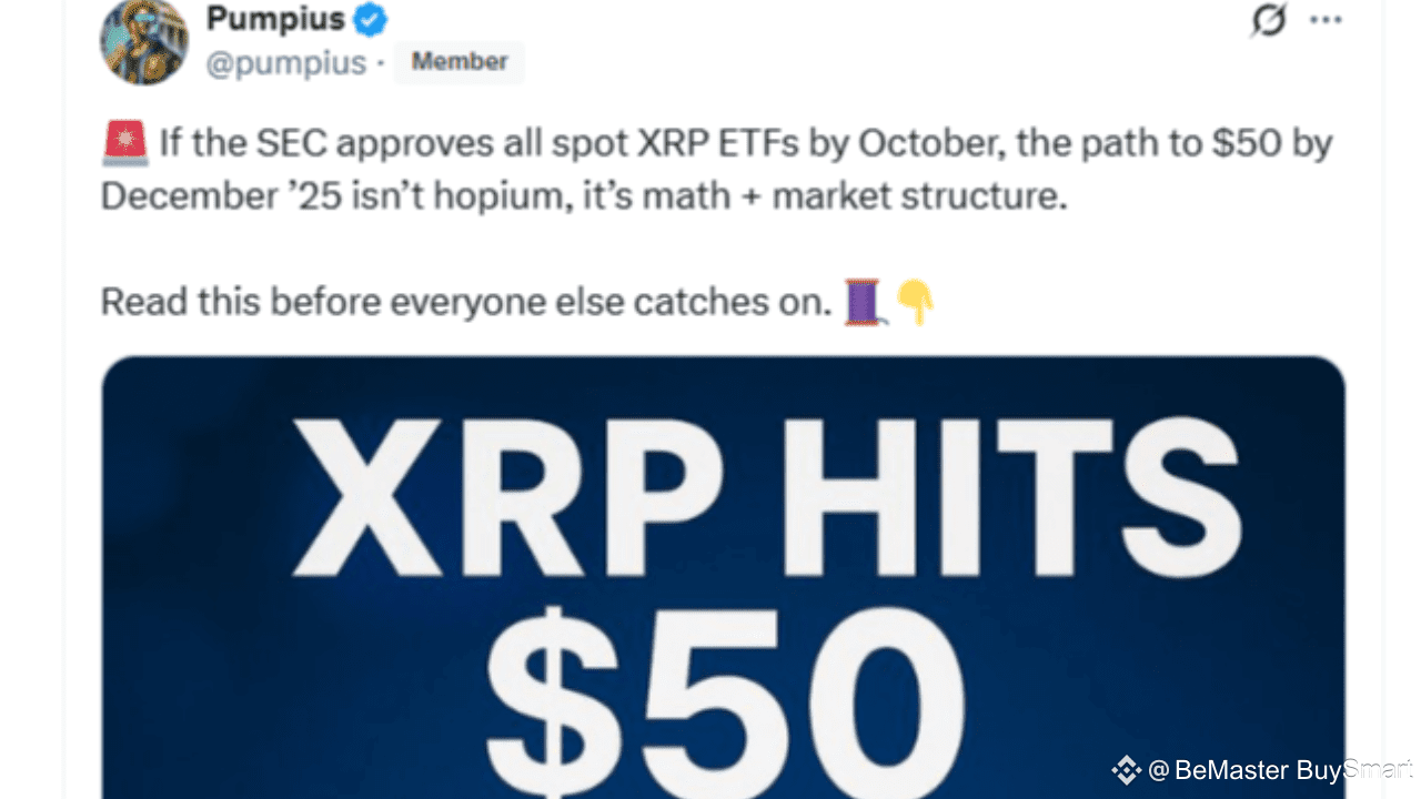 Эксперт прогнозирует цену XRP, если SEC одобрит все спотовые XRP ETF до октября | BeMaster ...