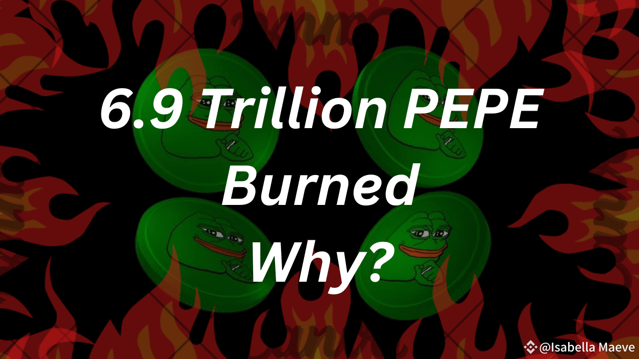 🚨 Important NEWS: 6.9 Million $PEPE Burned 🚨 | Token Slayer on Binance ...