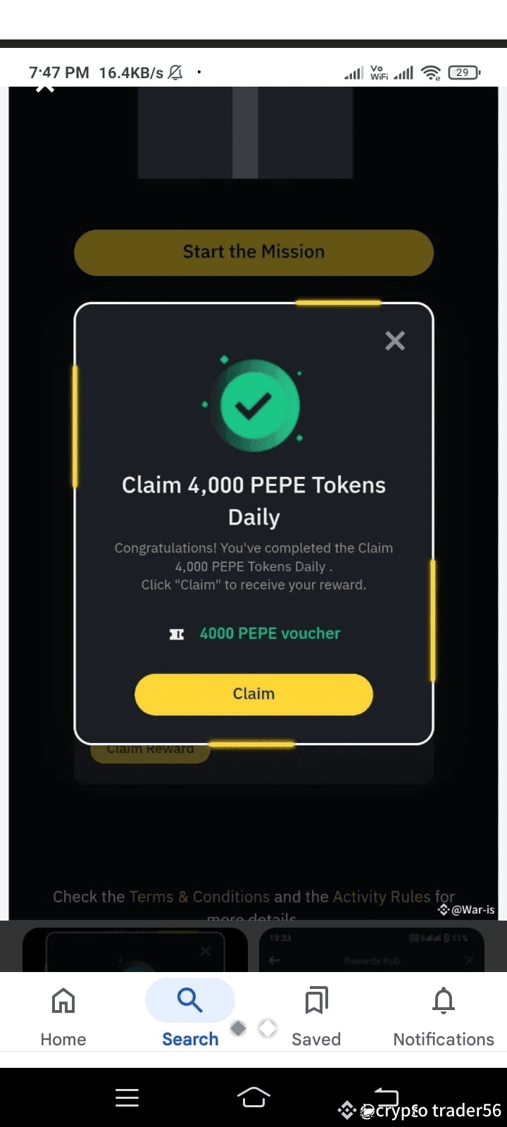 click to claim pepe token | Cutie 56 on Binance Square