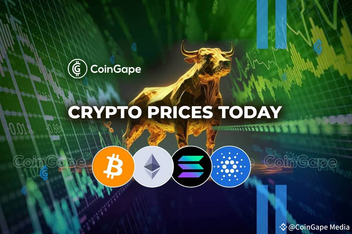 💰Crypto Prices Today August 20: BTC Tops $60K, Neo Soars 13 | CoinGape Media on Binance Square
