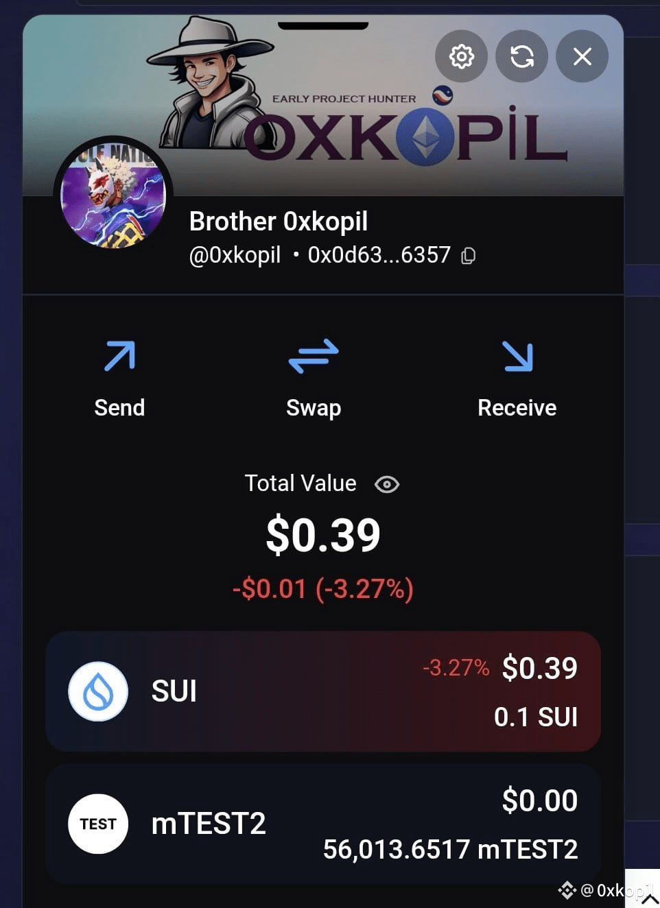 Have you seen something like this come to the GiveRep wallet | 0xkopil ...