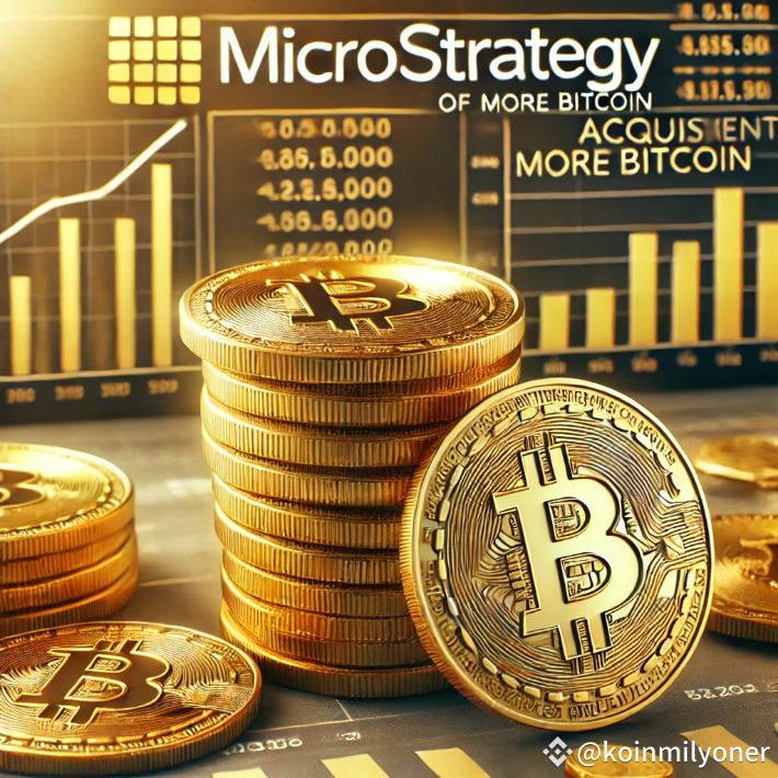MicroStrategy Buys More Bitcoin MicroStrategy, the biggest | koinmilyoner on Binance Square