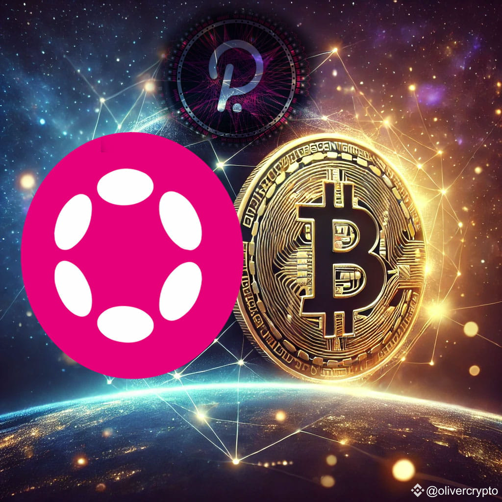 💡 Polkadot $DOT and Bitcoin $BTC : The future is bright 🌟 ...