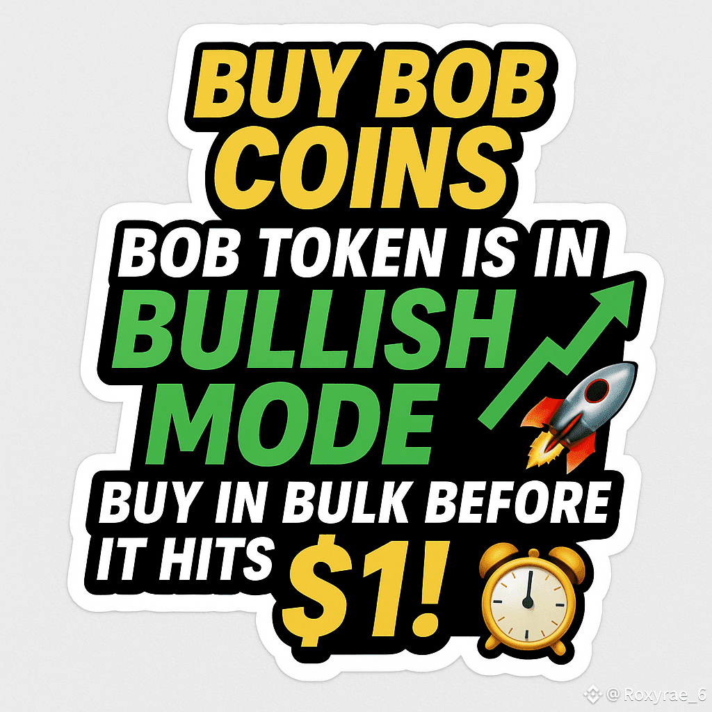 BOB token is on fire! 🔥 It’s entered bullish mode | Roxyrae_6 on ...