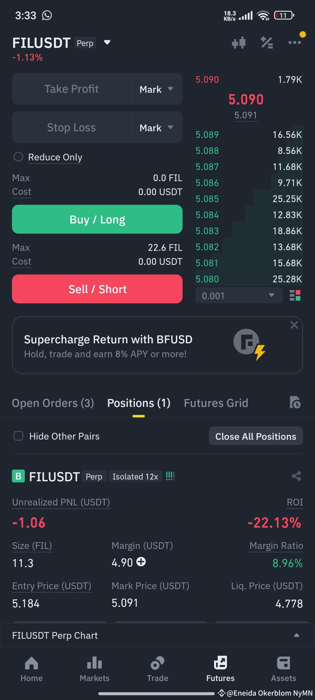 hold or close? #FIL/USDT | Ahmed0op1 on Binance Square