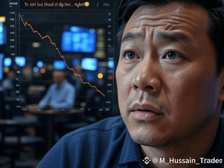 "Market’s bleeding red, wallet’s on life support, but I’m st | M_Hussain_Trader on Binance Square