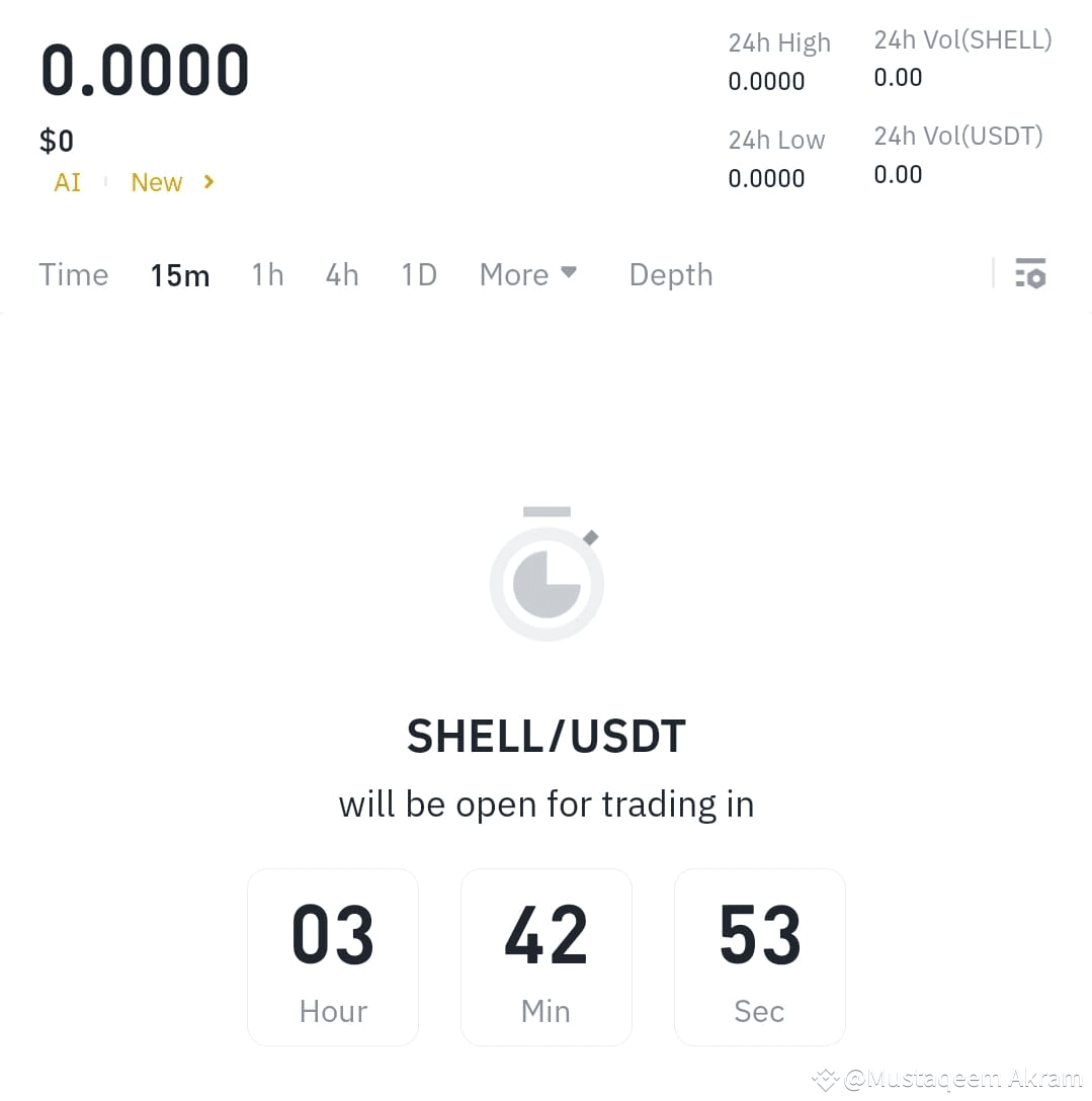 🚀 New Listing Alert: $SHELL /USDT Trading Soon! $SHELL A | Mustaqeem ...