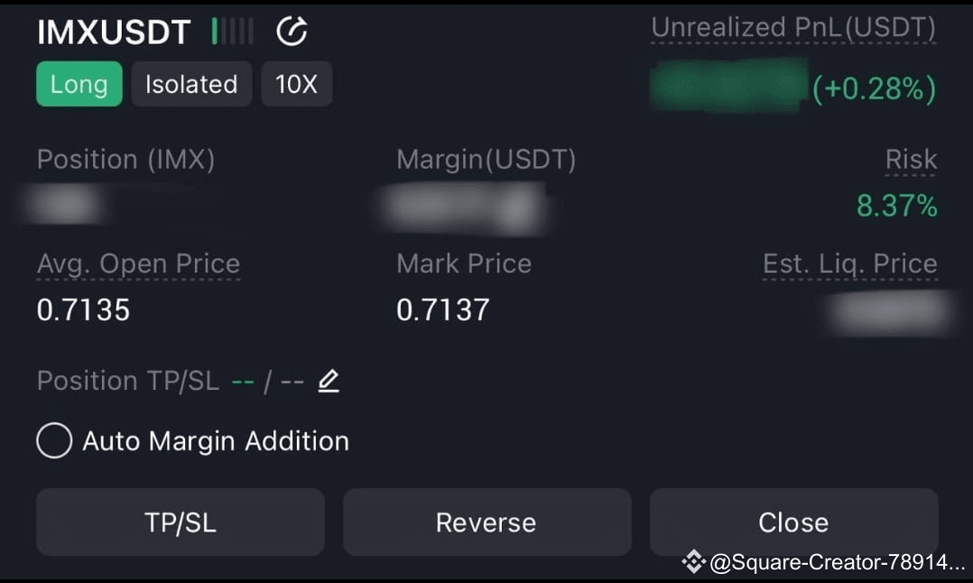 $IMX LONG #IMX now X10 - X20 Target 30 - 50 - 75% #Binan | abdnour on ...