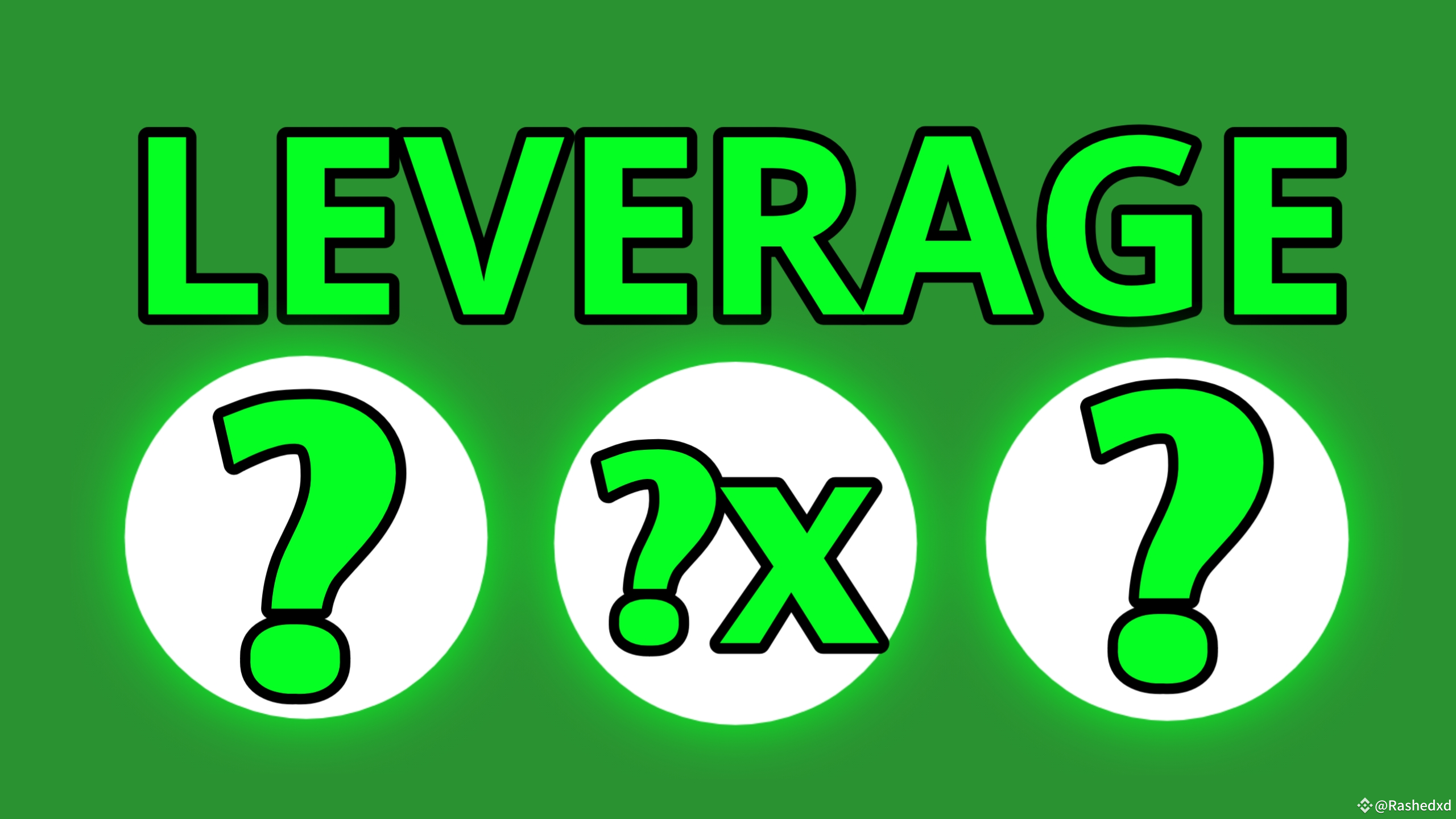 Why Use Low Leverage in Trading? | Rashedxd on Binance Square