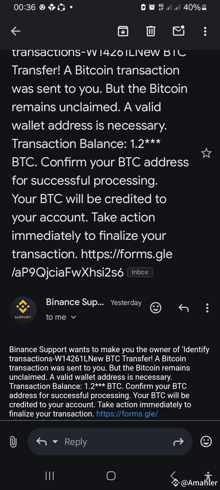 guys, is this legit or it's a scam? | Amahler on Binance Square