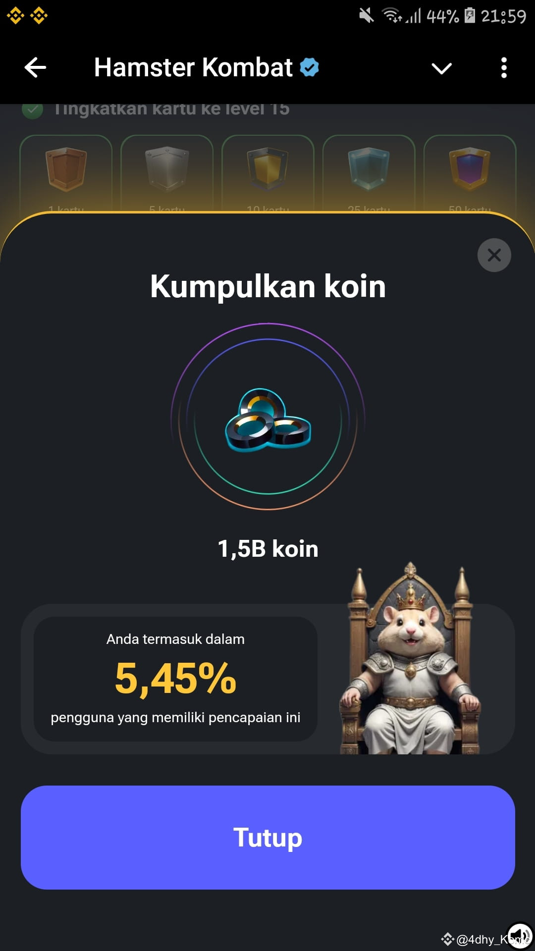 I think, the coin calculation will be similar to the way $CA | 4dhy ...