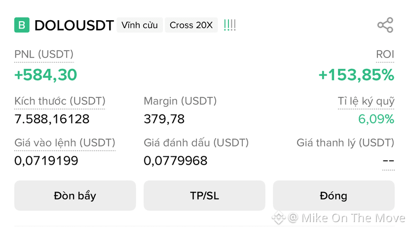 $DOLO — LONG TP HIT Clean execution from entry to target. | Mike On The ...
