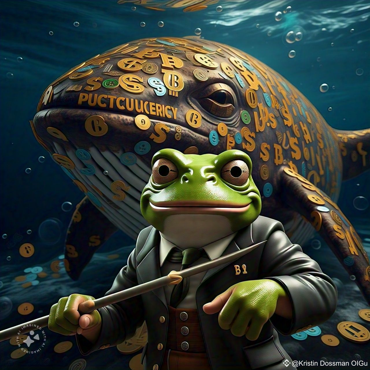 $PEPE Gave three slaps to $BTC last night, for trying to b | Kristin ...