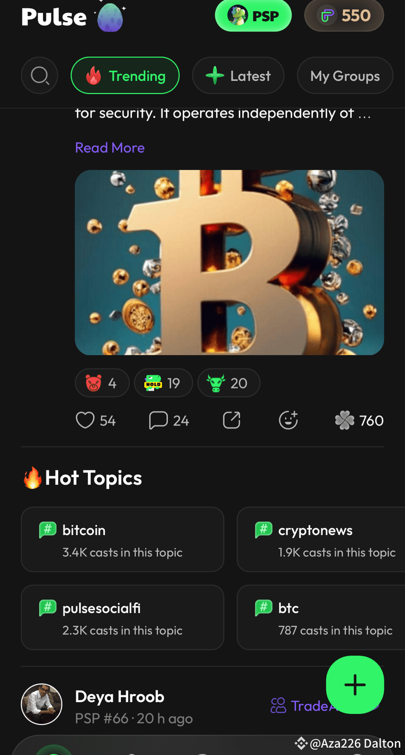 #BinanceLaunchpoolBIO Pulse USDT$BTC $BNB $ETH #BTCNex | Aza226 Dalton on Binance Square