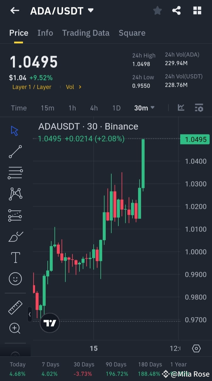 $ADA /USDT Bull Run Outlook Confirm 💯 💥 📈 Ready For Pr | Mila Rose on Binance Square