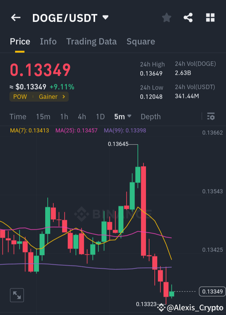 $DOGE $DOGE $DOGE 🚀 Doge/USDT Analysis: Navigating | Blockchain_Beast on Binance Square