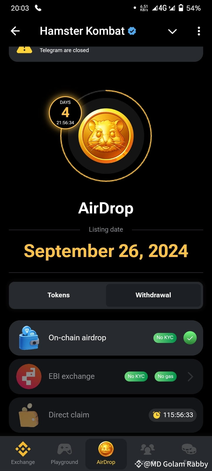 最终时间为#Hamstercombo | MD Golam Rabby on Binance Square