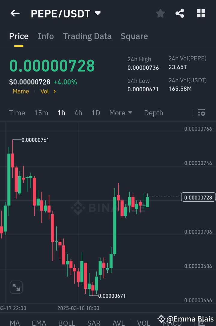 🚀 $PEPE /USDT – Can This Meme Coin Rally Higher? 🐸🔥 $PEP | Emma Blais ...