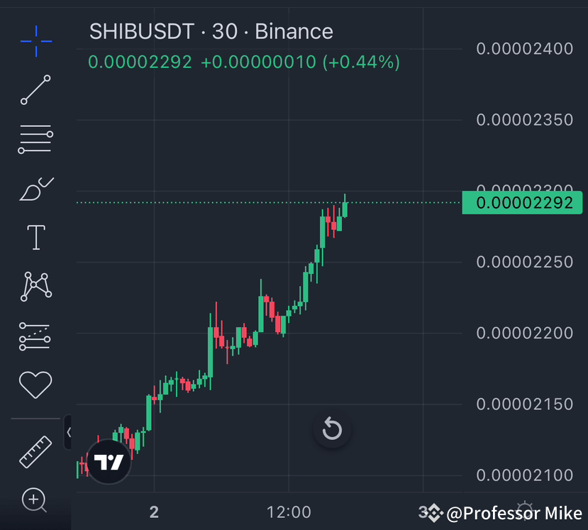 $SHIB USDT Bull Run Alert!🔥💯 The breakout is here, and mo | Professor Mike on Binance Square
