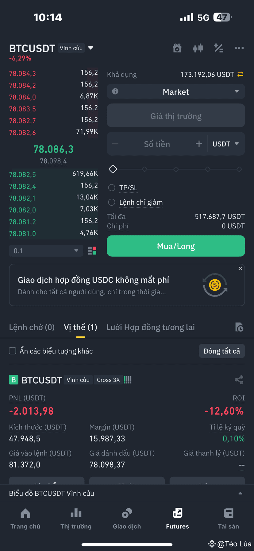 $BTC waiting for 3k DCA or should I cut here, guys?😨😨 | Tèo Lúa on Binance Square