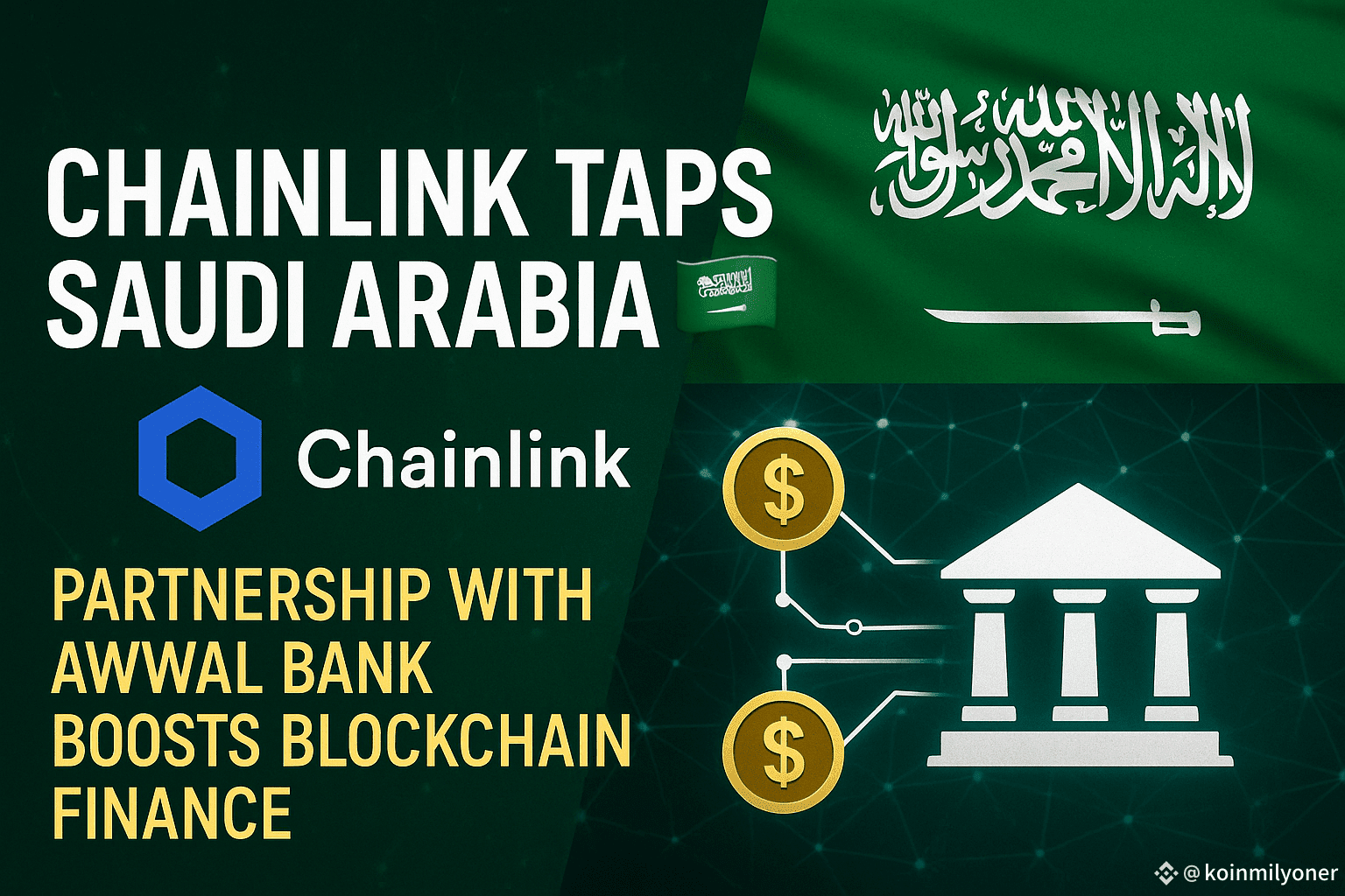 Chainlink Taps Saudi Arabia 🇸🇦 – Partnership with Awwal Ba ...