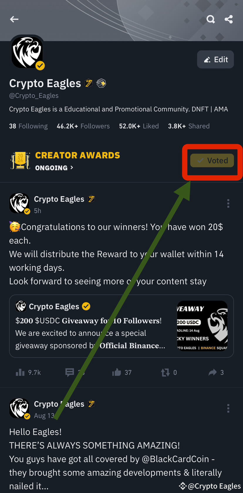 #MyFamily and #BinanceSquareFamily , I appreciate your co | Crypto Eagles on Binance Square