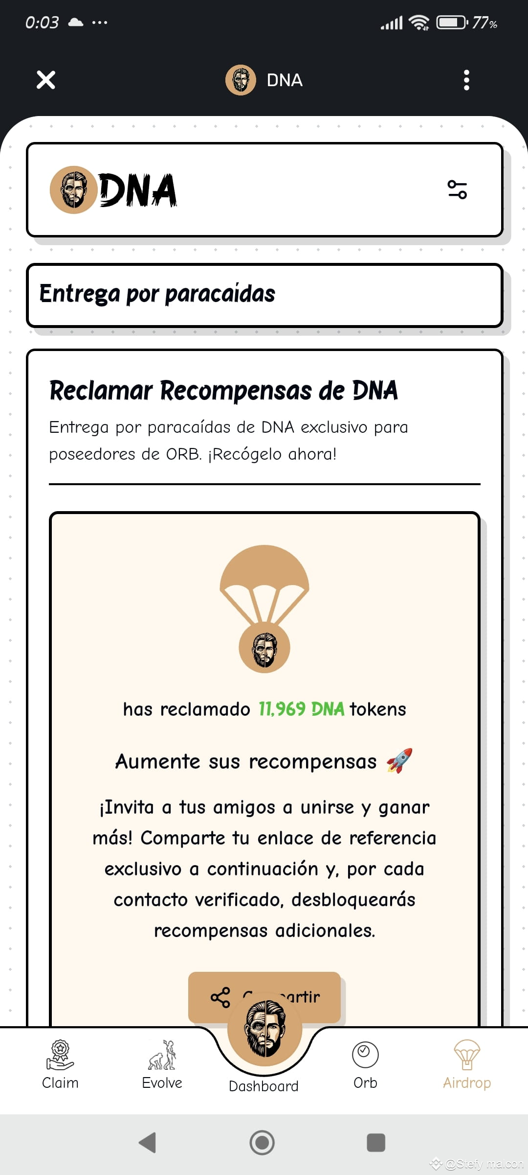 "Take this unique opportunity and start earning DNA tokens c | Ale1129 ...