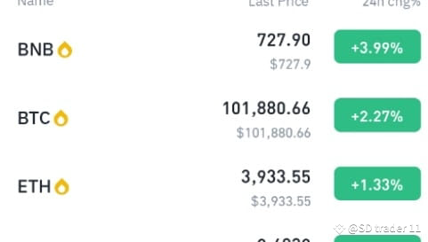 🚀 Crypto on the Rise: BNB Leads the Charge! 💎 $BNB (Bina | SD trader 11 on Binance Square