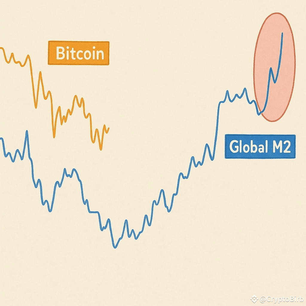 M2 in ghibli looks even more bullish for btc | CryptoBirb on Binance Square