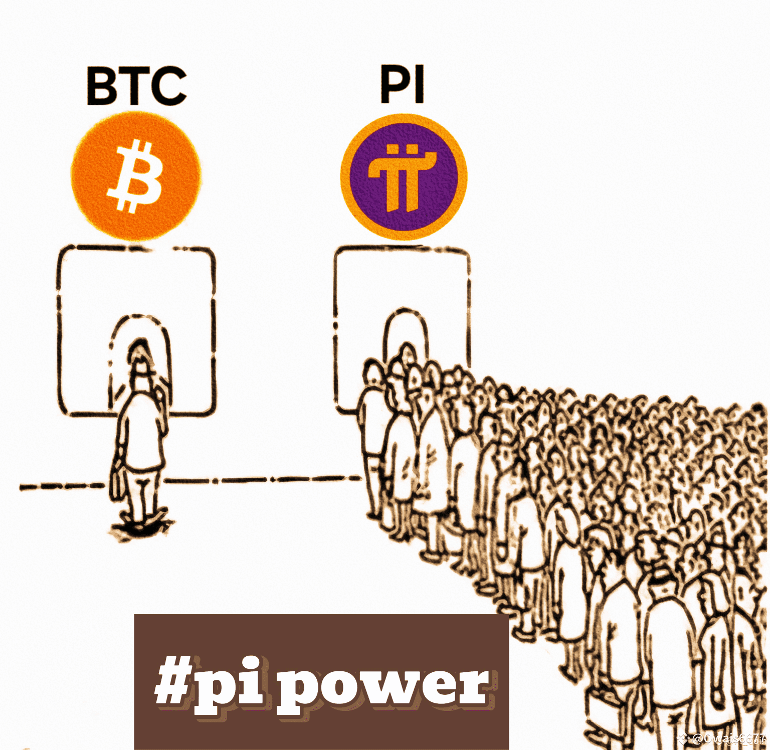 hope so...! can be..? #BTC #pi $BTC $TRUMP $TRX | Owais6677 on Binance Square