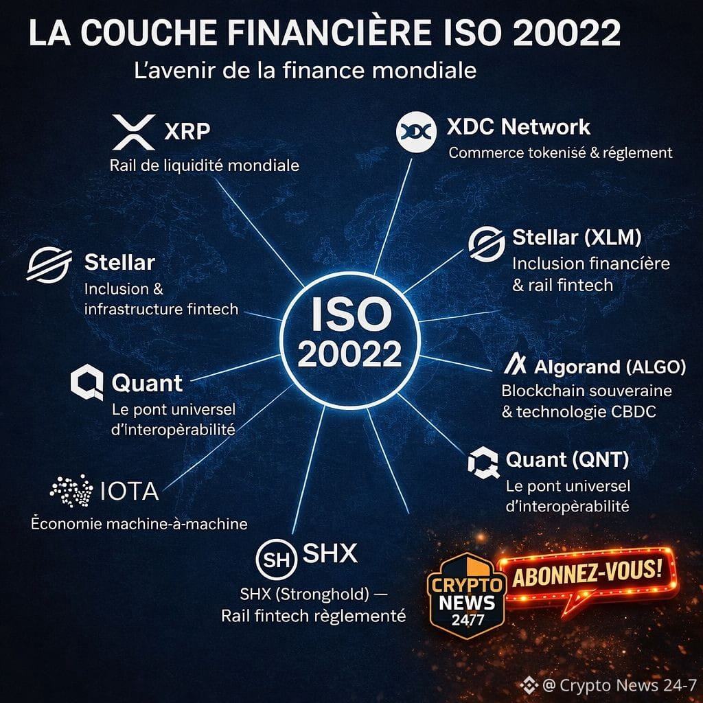 ISO 20022 = the new financial system. $XRP , $XLM , XDC, | Crypto News ...