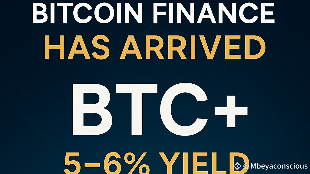 BTC+ Has Arrived a New Bitcoin Finance! | Mbeyaconscious on Binance Square