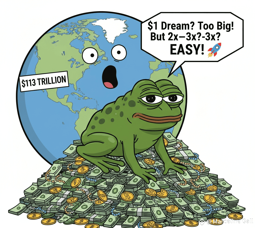 🚀 $1 Dream? Too Big!$PEPE 💥 2x? 3x? 5x? EASY! 💎 $113 | Hira crypto on ...