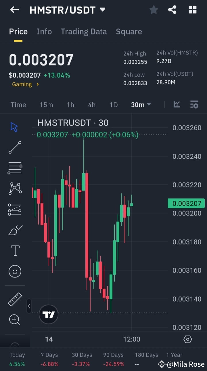$HMSTR /USDT Strong Bullish Momentum Confirm 💯 💥 📈 Keep | Mila Rose on Binance Square