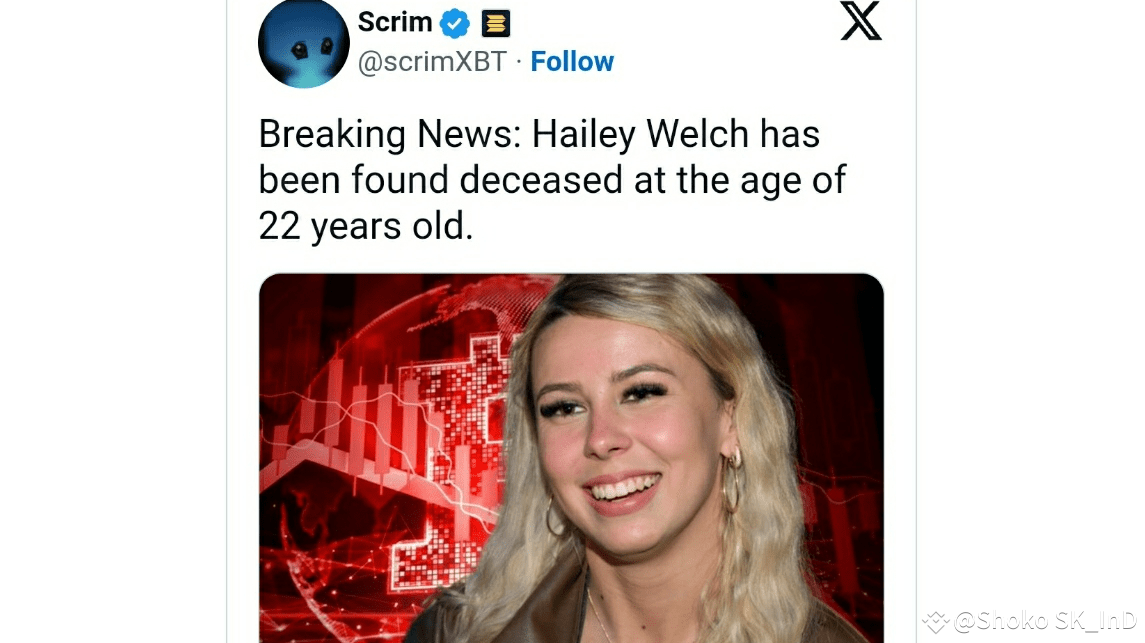Is Hailey Welch(Hawk tuah girl) Dead😱😢? Viral Tweet Explored Amid ...