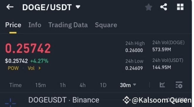 DOGE USDT | Kalsoom Queen on Binance Square