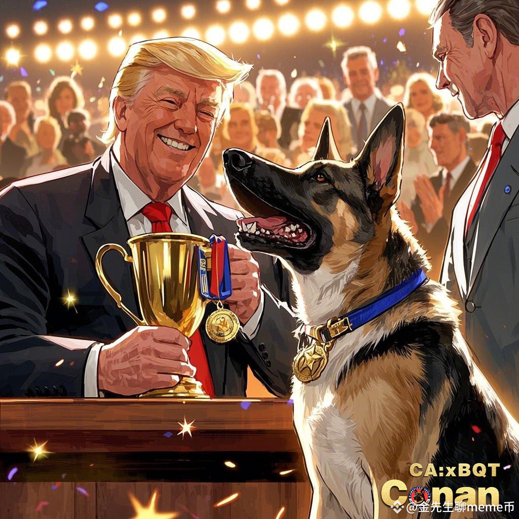 $SOL President Trump's dogecoin Conan has also launched on | 金先生聊meme币 ...