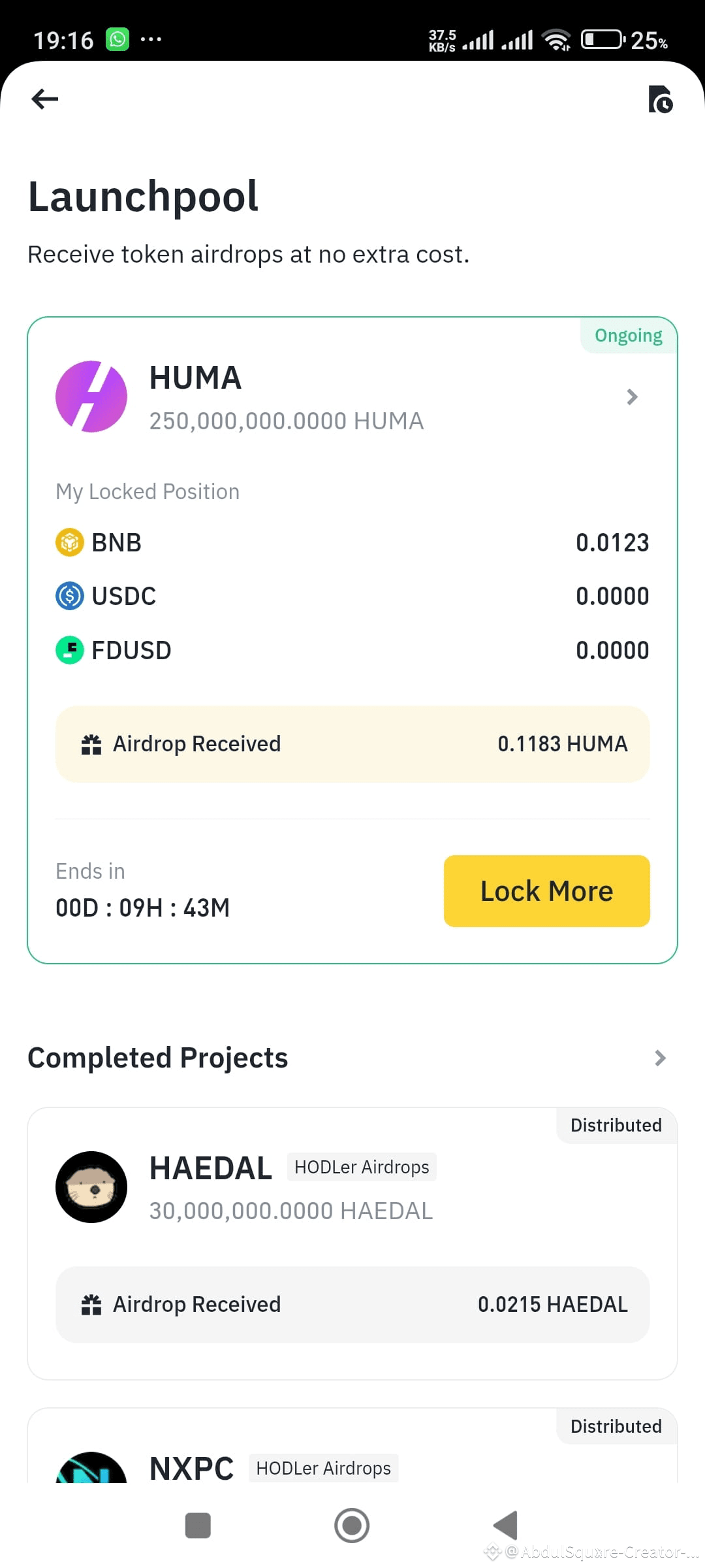 HUMA is going on Binance | AbdulSquare-Creator-44f49a03dd14e7e2c66e on Binance Square