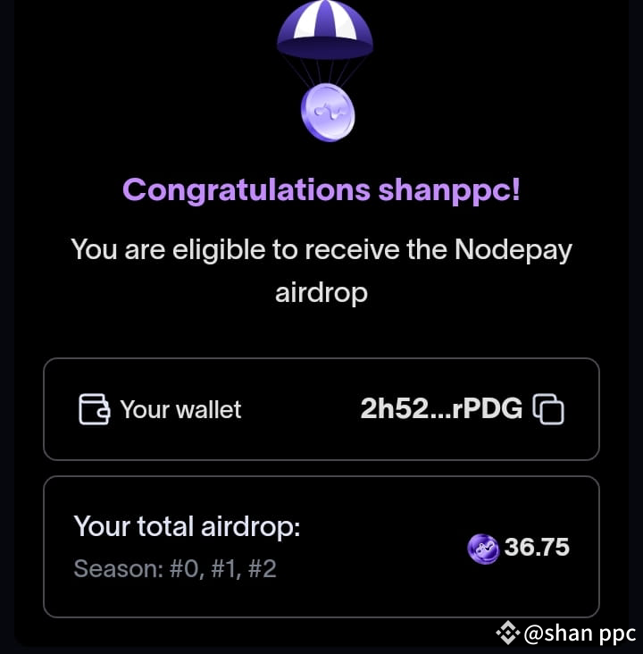 Node pay Allocation just arrived. I got 35 NC from season 1 | shan ppc ...
