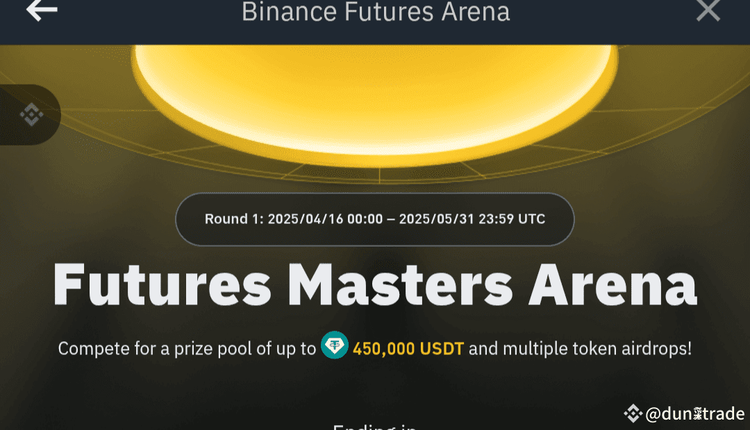 Binance Future Master 450,000 usdt + more - participate and | dun2trade on Binance Square