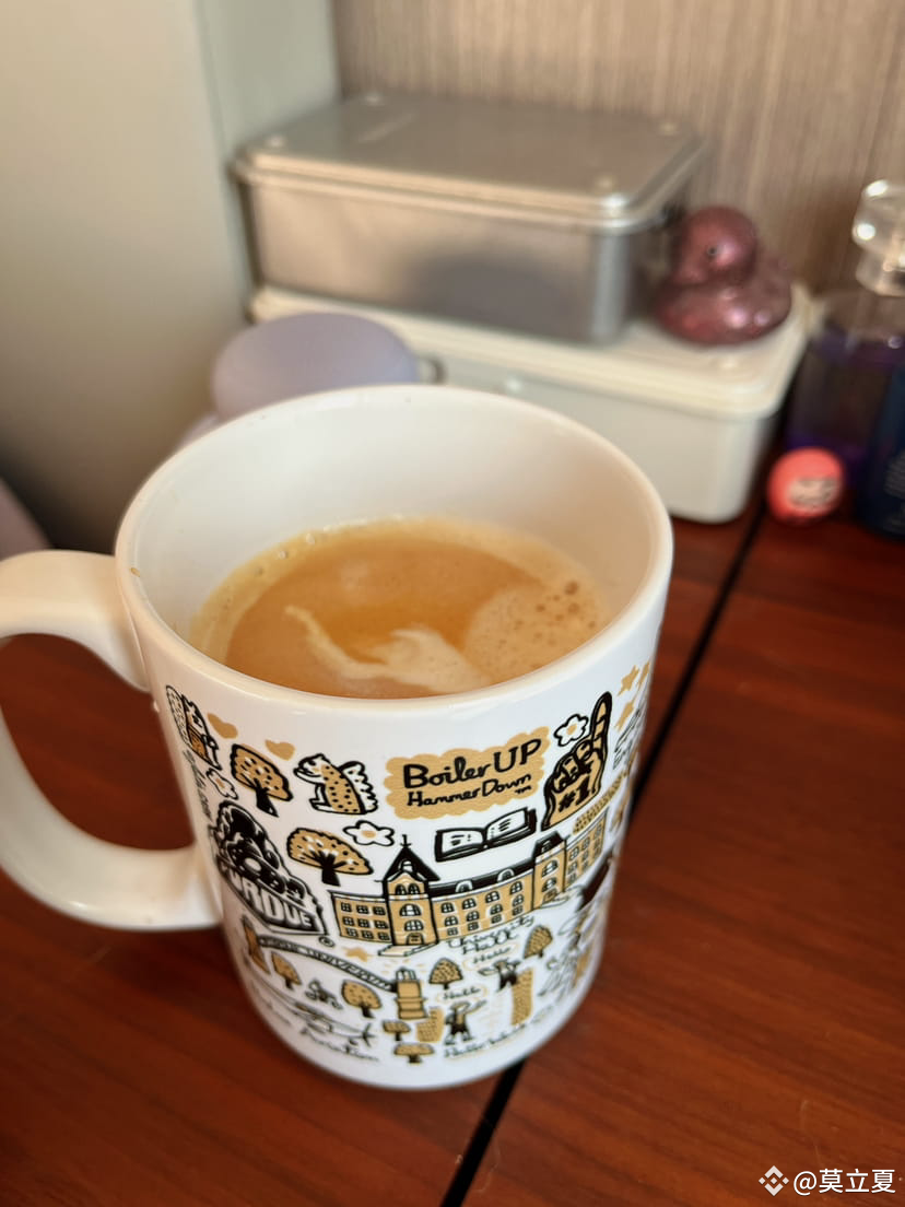 $BTC The newly introduced caramel coffee ☕️ is not bad~~ T | 莫立夏 on ...