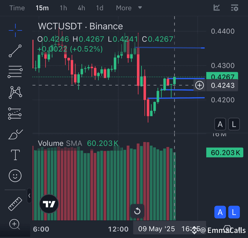 $WCT REBOUND IN PROGRESS: WILL IT EXTEND OR STALL? $WCT is | EmmaCalls ...