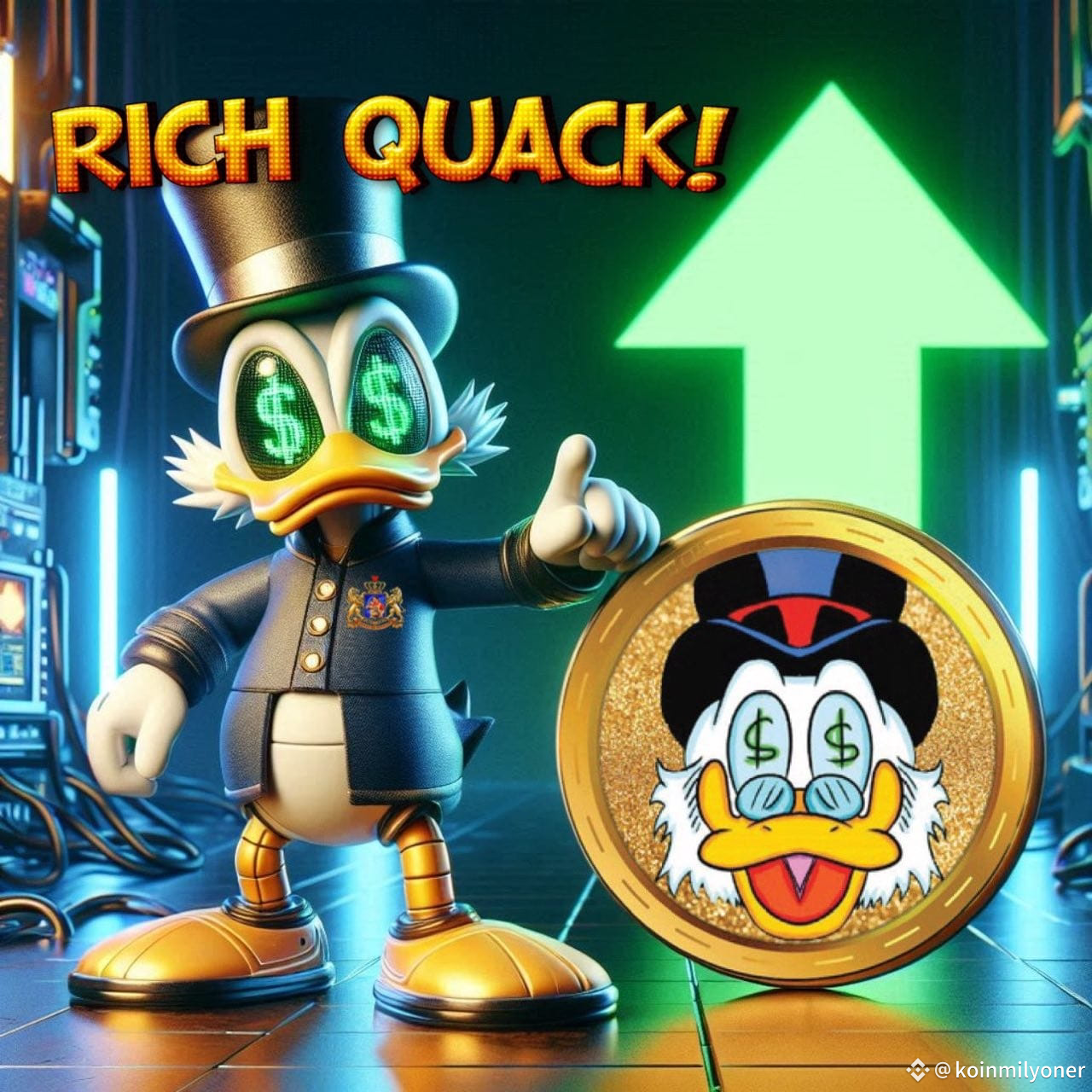 🦆 RichQUACK ($QUACK): The Meme Coin That Pays to | koinmilyoner on ...