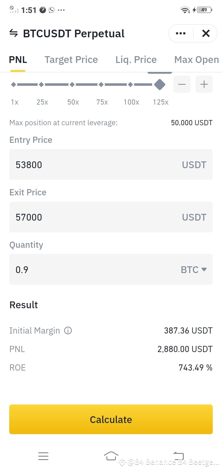 Check 750% Plus Grabed from$BTC with Long Position. Follow | B4 Benance ...
