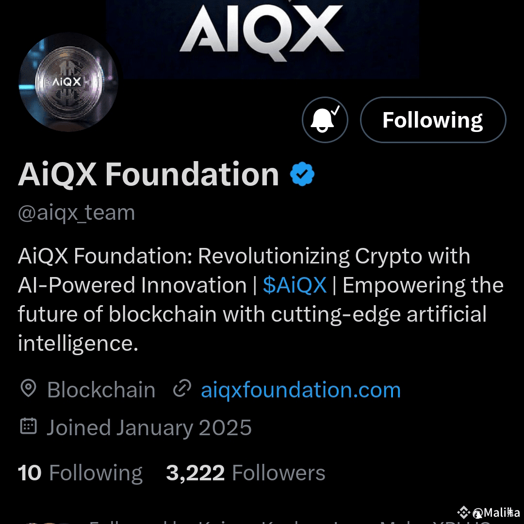 Introducing the most epic Airdrop of AI "$AIQX🚀" A new comp | Maliha on ...