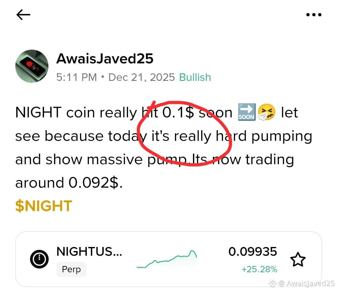 I told you guys yesterday in my last post NIGHT coin really ...