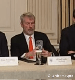 Michael Saylor can’t STOP looking at $BITCOIN price chart ye ...