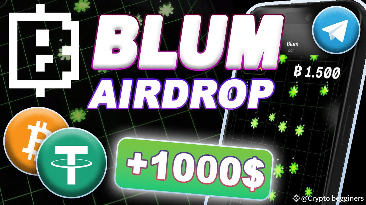 Blum airdrop confirmed! +500$ Easy.👇 Everything is here wich you need ...
